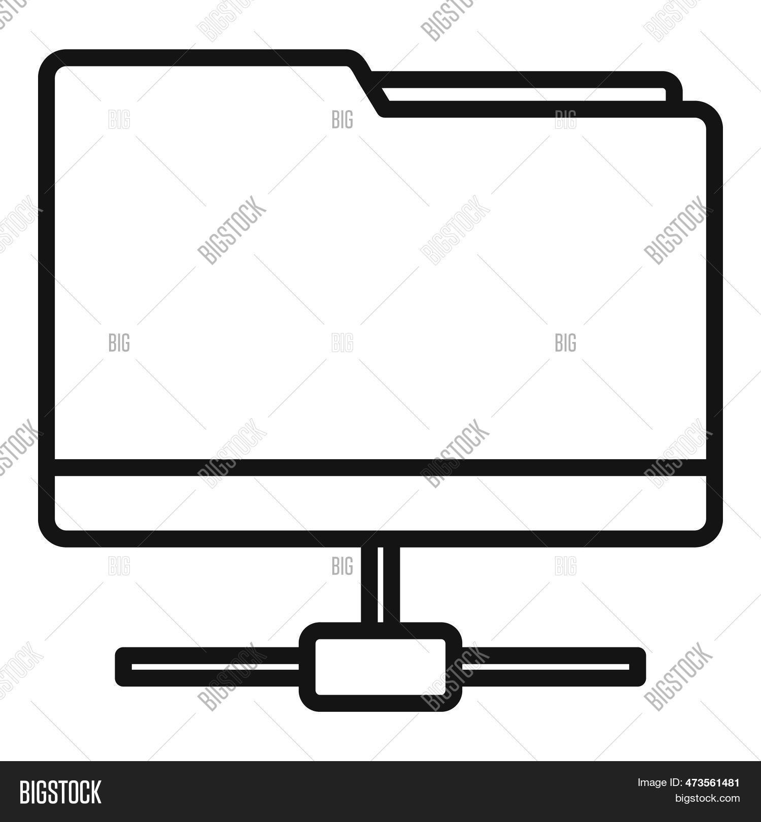 Network Folder Icon. Image & Photo (Free Trial) | Bigstock