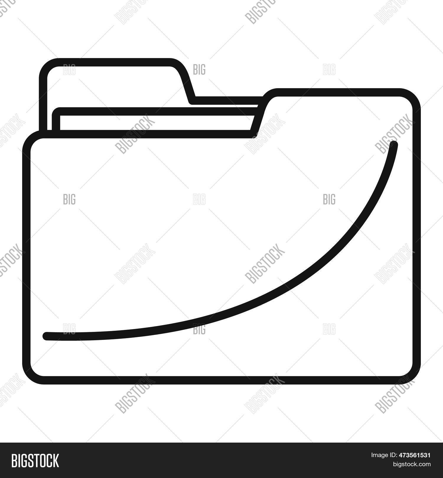 Work Folder Icon. Image & Photo (Free Trial) | Bigstock