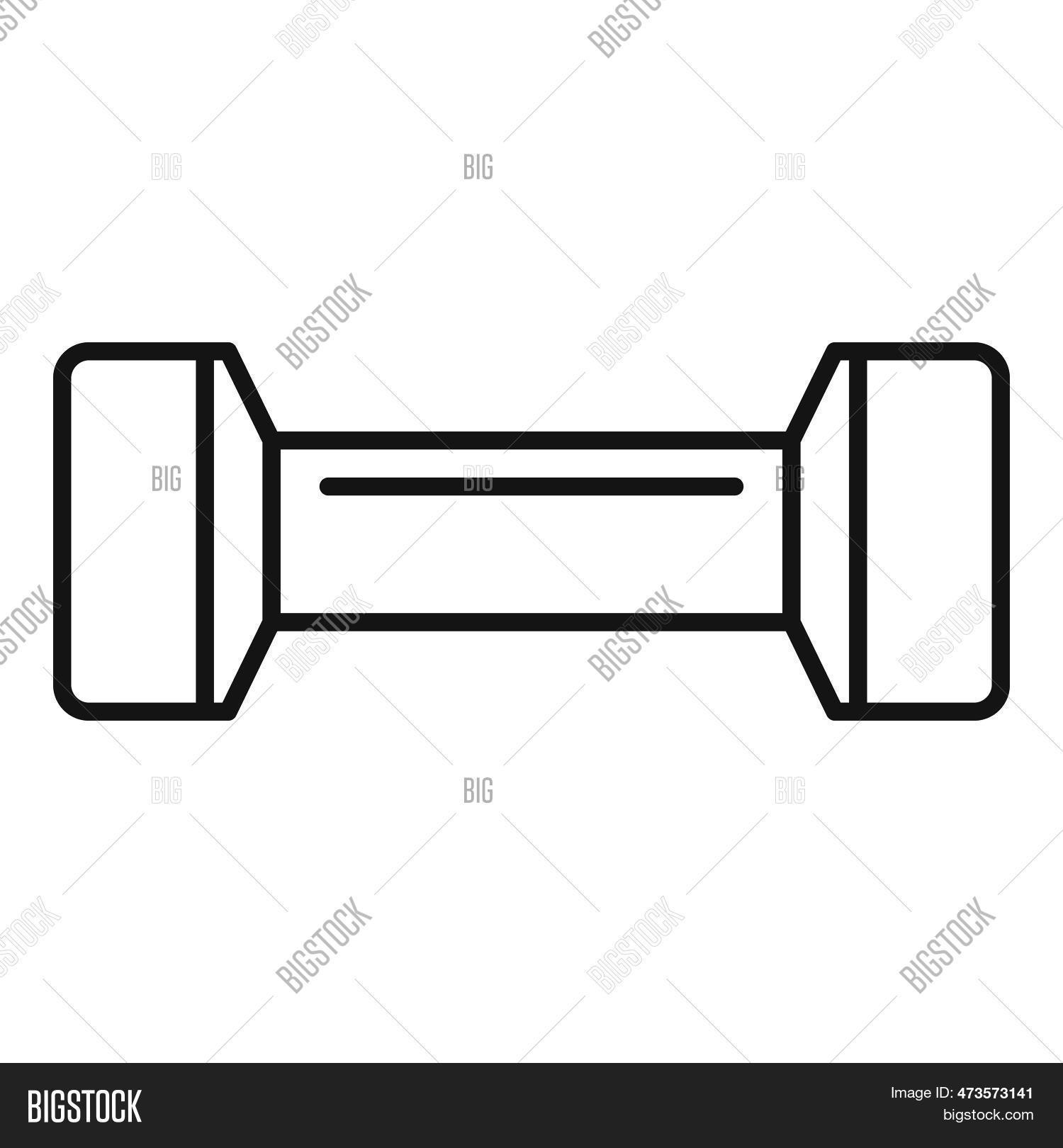 Gym Dumbbell Icon. Image & Photo (Free Trial) | Bigstock