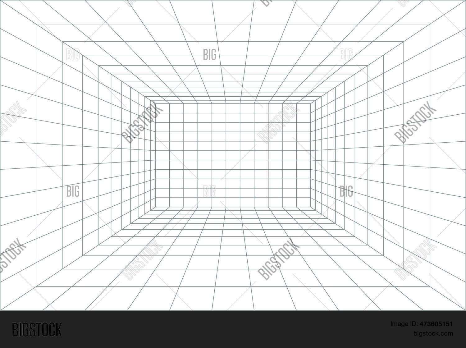 Room Projection Grid Vector & Photo (Free Trial) | Bigstock