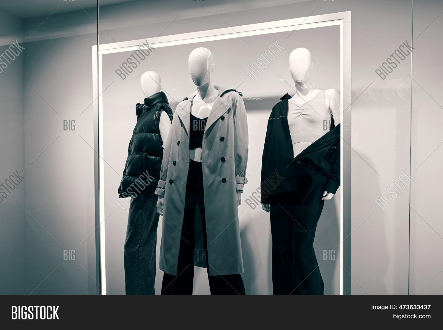 Mannequins Window Image & Photo (Free Trial) | Bigstock