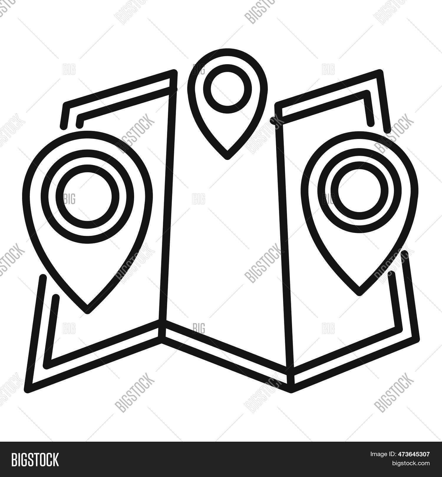 Map Sightseeing Icon. Image & Photo (Free Trial) | Bigstock