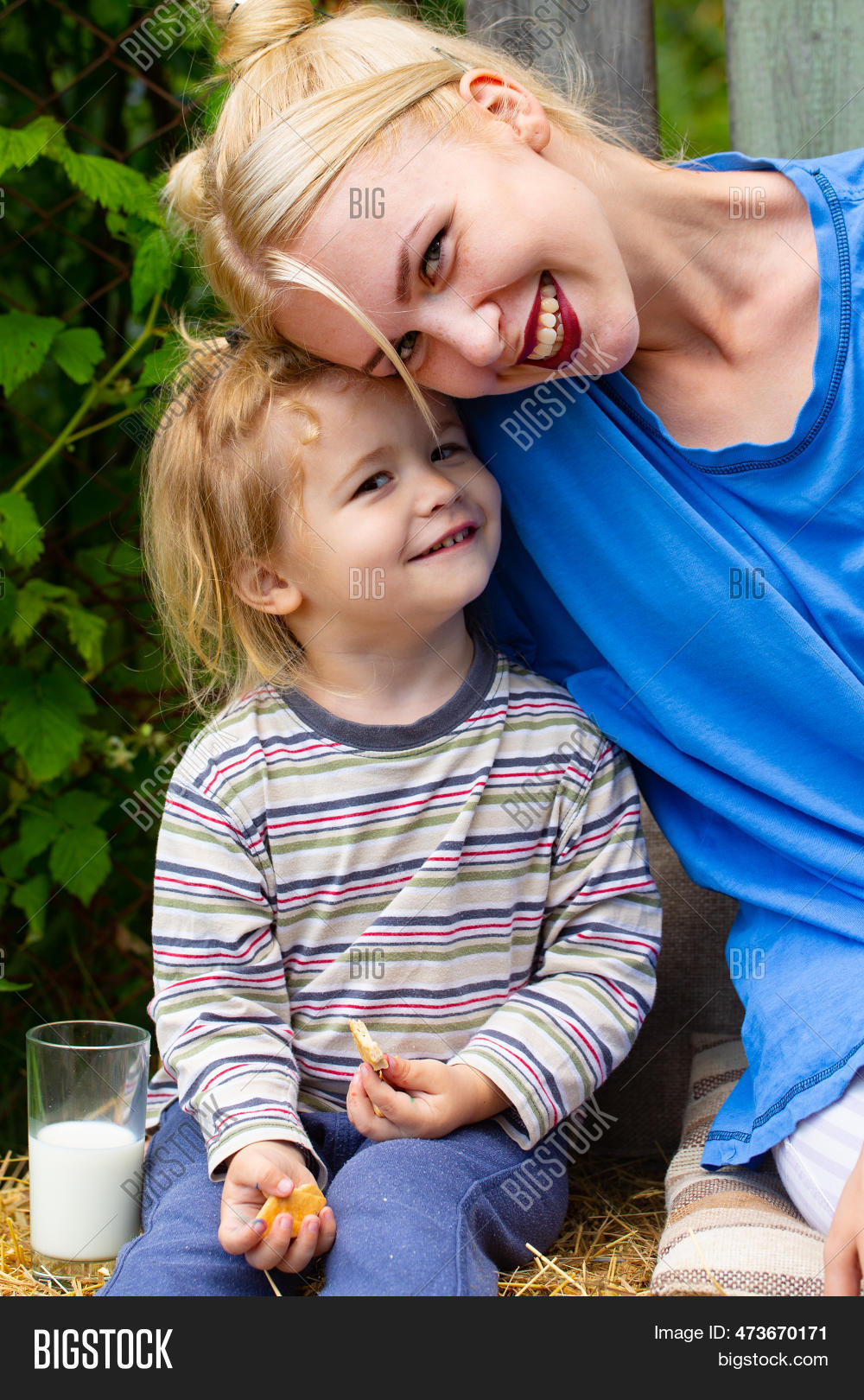Mother Hug. Portrait Image & Photo (Free Trial) | Bigstock