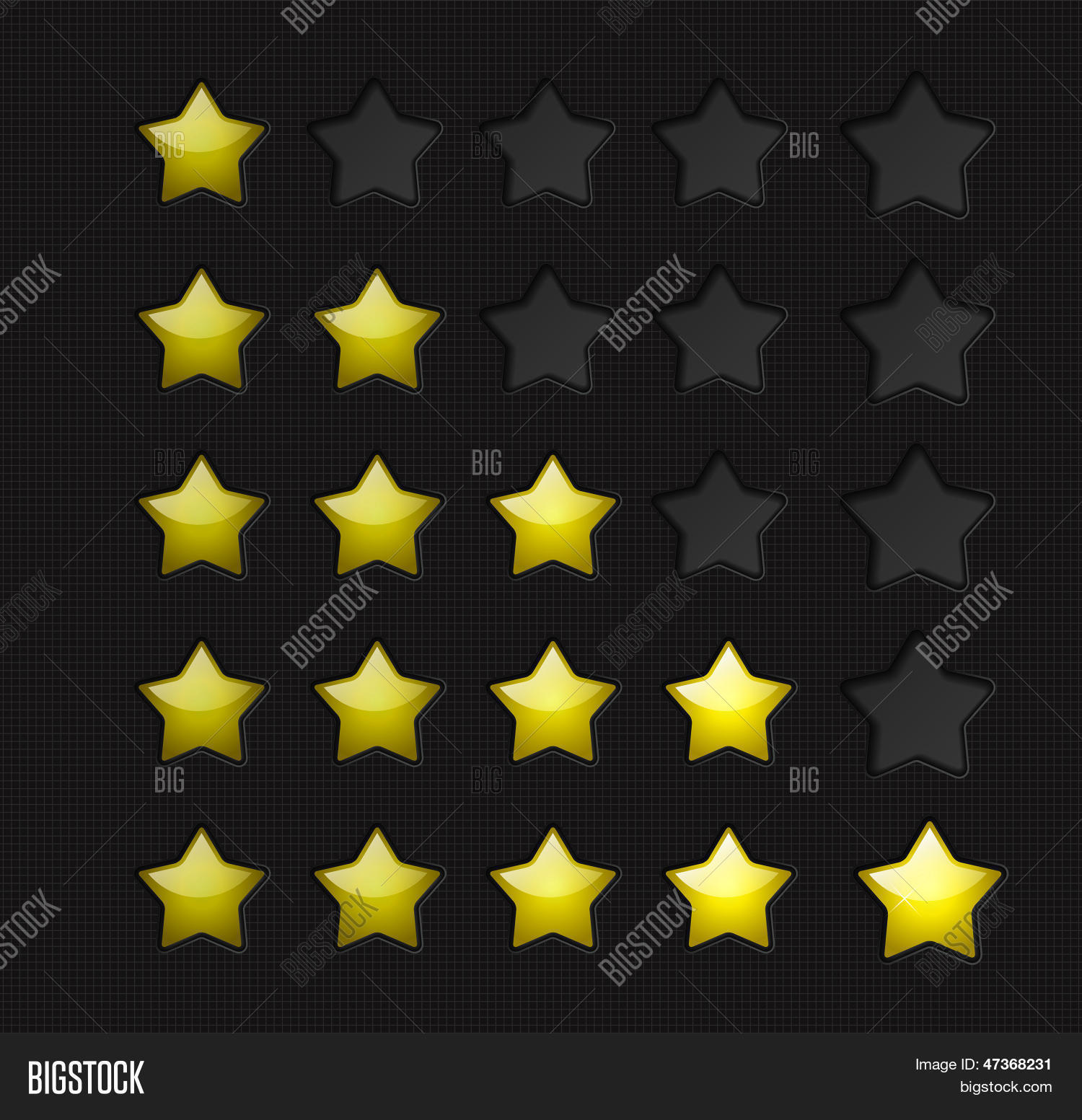 Rating Stars Vector & Photo (Free Trial) | Bigstock