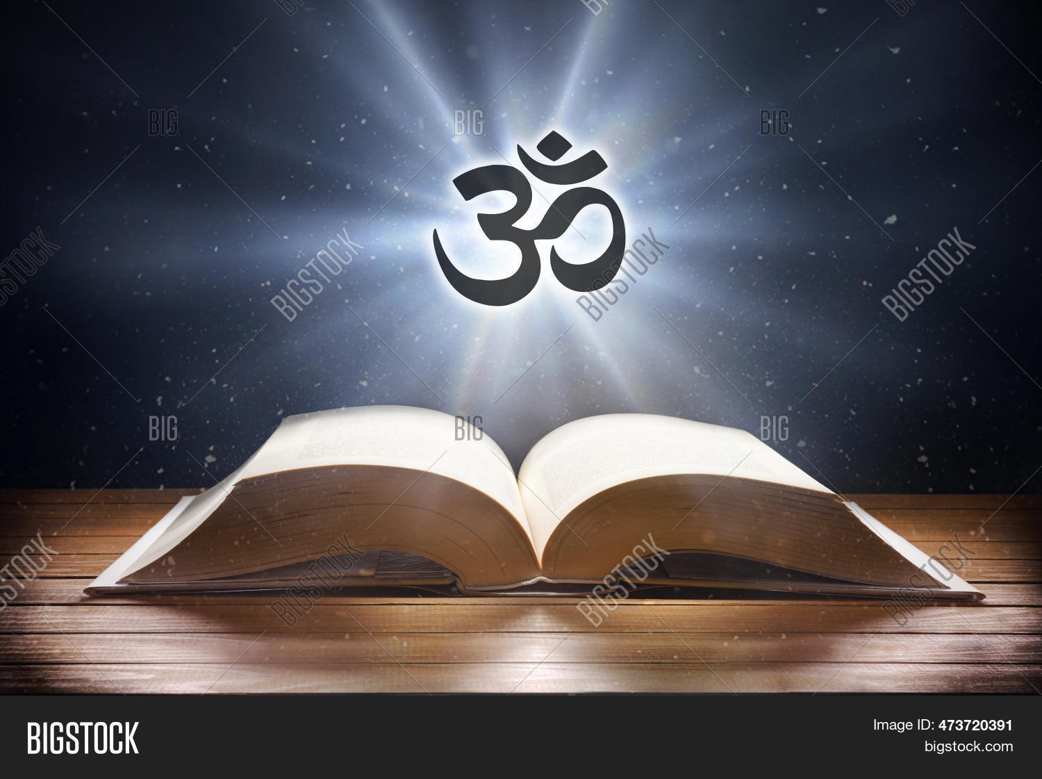 Open Book On Wooden Image & Photo (Free Trial) | Bigstock