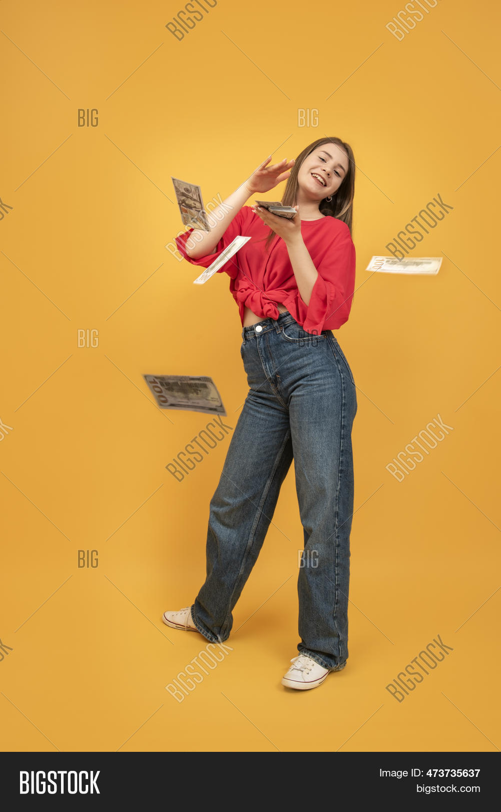 Teen Throwing Around Image & Photo (Free Trial) | Bigstock