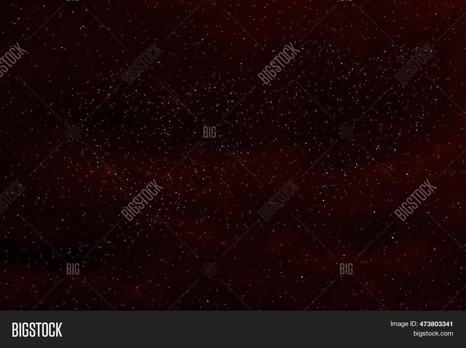 Red Galaxy Space Stars Image & Photo (Free Trial) | Bigstock