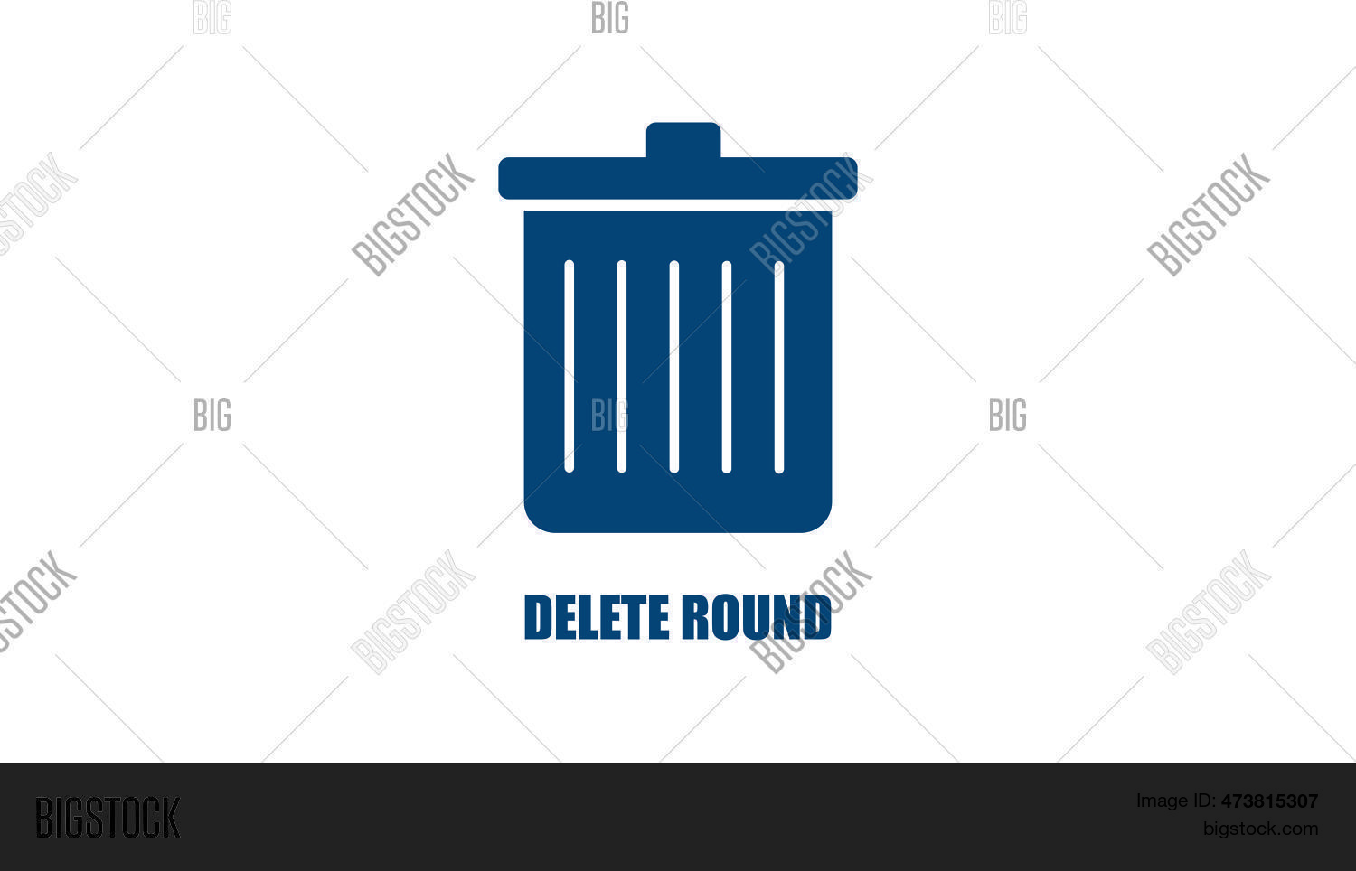 Symbol Vector Dustbin Vector & Photo (Free Trial) | Bigstock