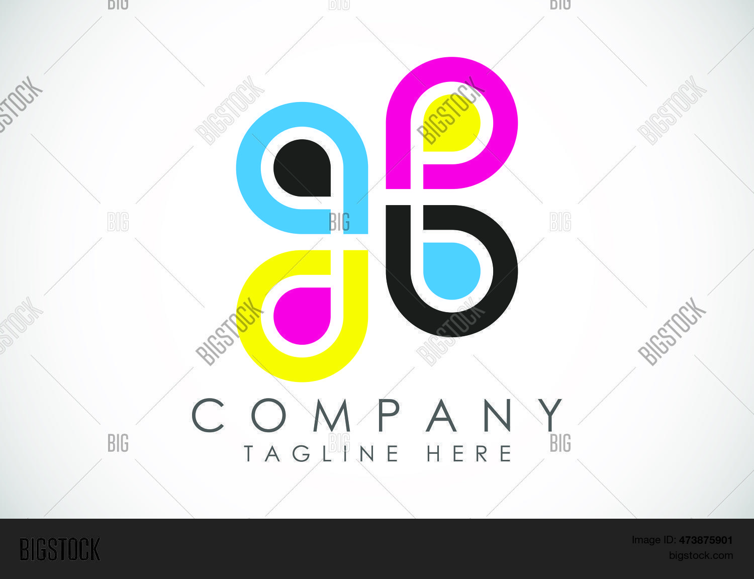 Digital Printing Logo Vector & Photo (Free Trial) | Bigstock
