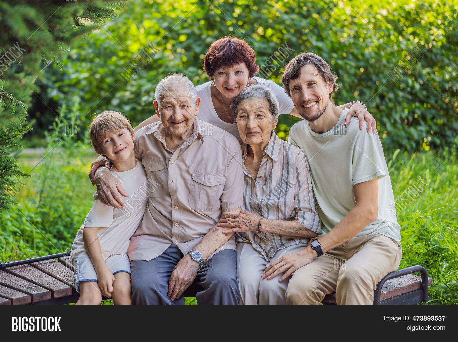 Four Generations Image & Photo (Free Trial) | Bigstock