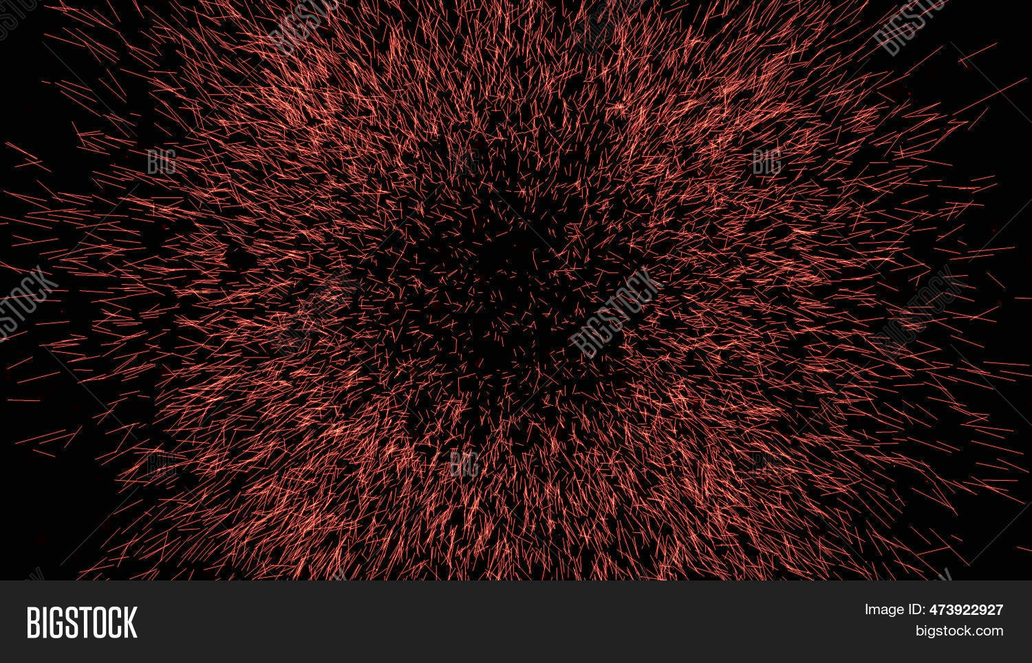 Shiny Fire Rays. Fire Image & Photo (Free Trial) | Bigstock