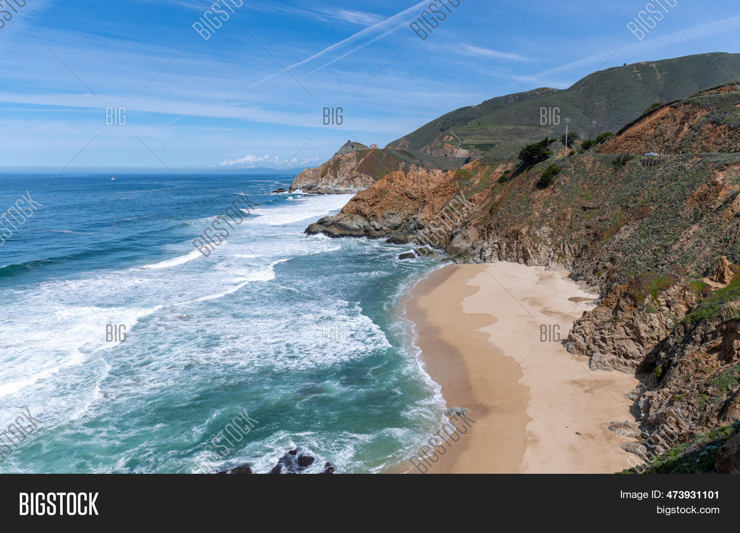 Gray Whale Cove State Image & Photo (Free Trial) | Bigstock