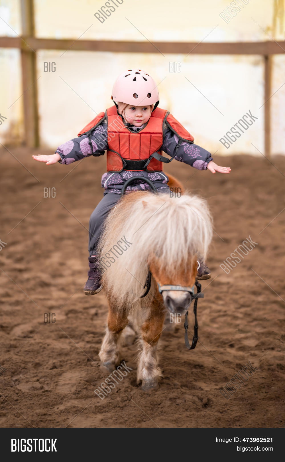 Little Child Riding Image & Photo (Free Trial) | Bigstock