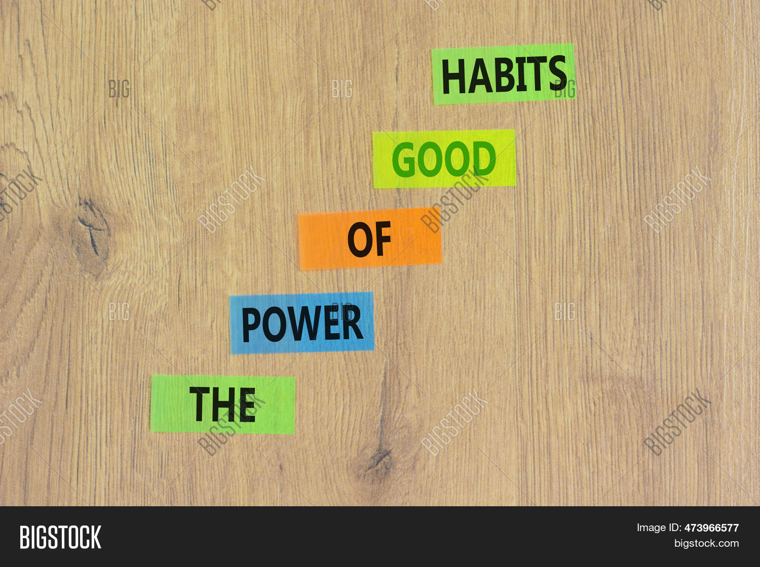Power Good Habits Image & Photo (Free Trial) | Bigstock