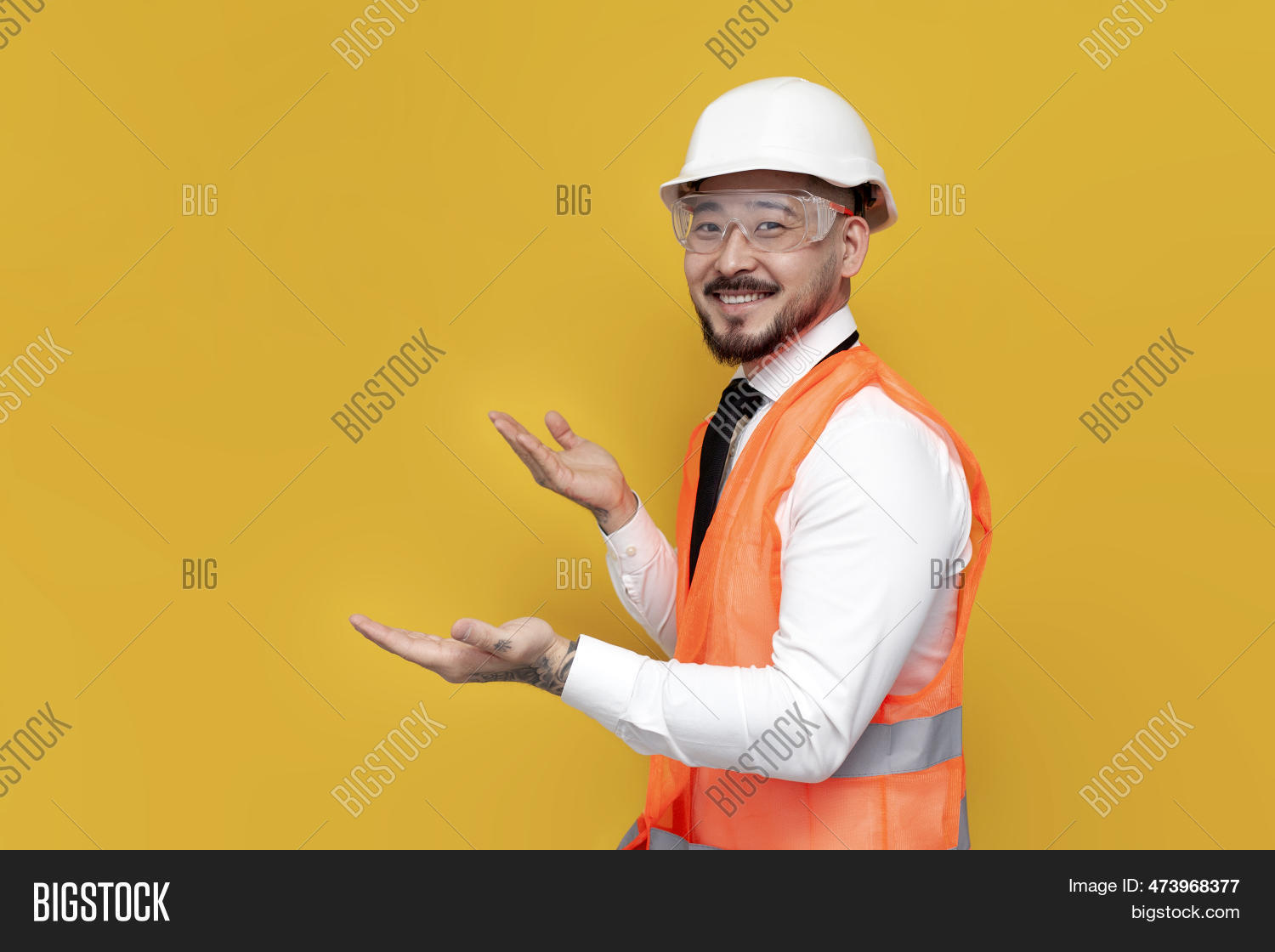 Male Asian Foreman Image & Photo (Free Trial) | Bigstock