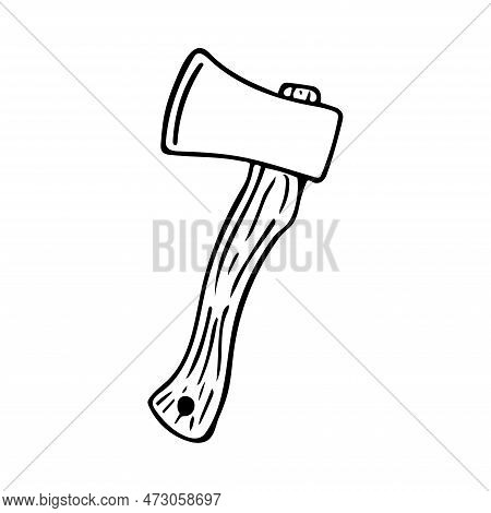 Hand Drawn Doodle Axe Vector & Photo (Free Trial) | Bigstock