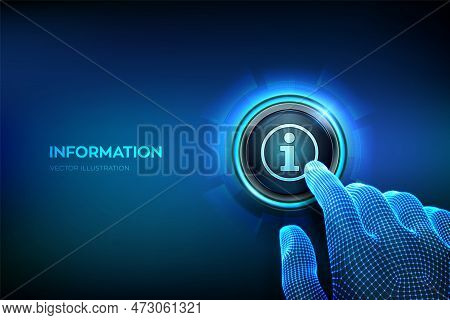 Information Button. Vector & Photo (Free Trial) | Bigstock