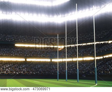 Aussie Rules Stadium Image & Photo (Free Trial) | Bigstock
