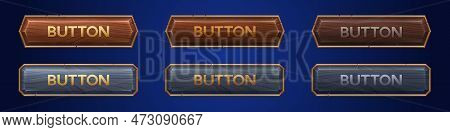 Medieval Ui Game Vector & Photo (Free Trial) | Bigstock