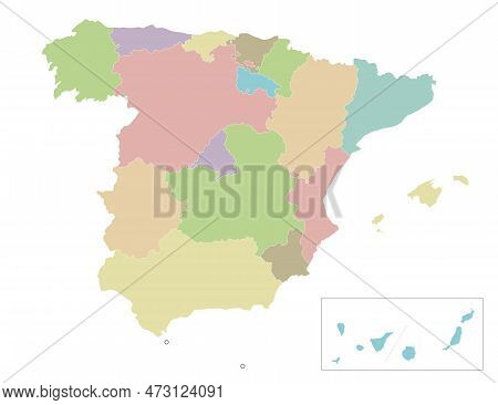 Vector Blank Map Vector & Photo (Free Trial) | Bigstock