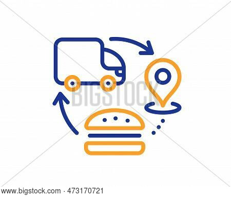 Supply Chain Line Vector & Photo (Free Trial) | Bigstock