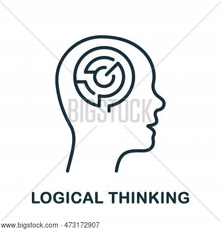 Logic Thinking Line Vector & Photo (Free Trial) | Bigstock
