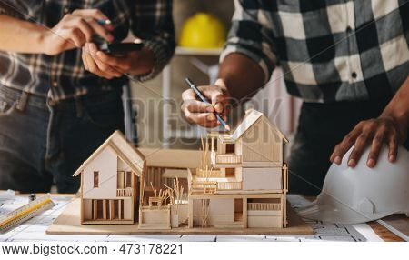 Scale Model House On Image & Photo (Free Trial) | Bigstock