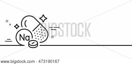 Sodium Mineral Line Vector & Photo (Free Trial) | Bigstock
