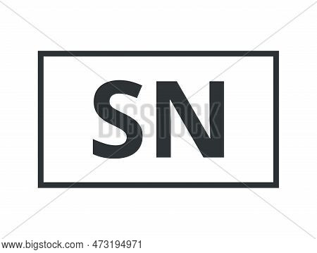 Serial Number Symbol Vector & Photo (Free Trial) | Bigstock