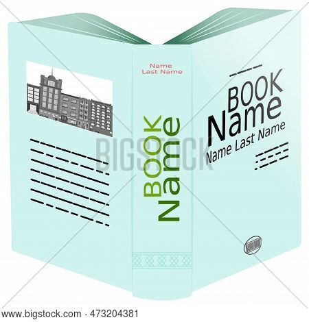 Open Book Color Cover Vector & Photo (Free Trial) | Bigstock