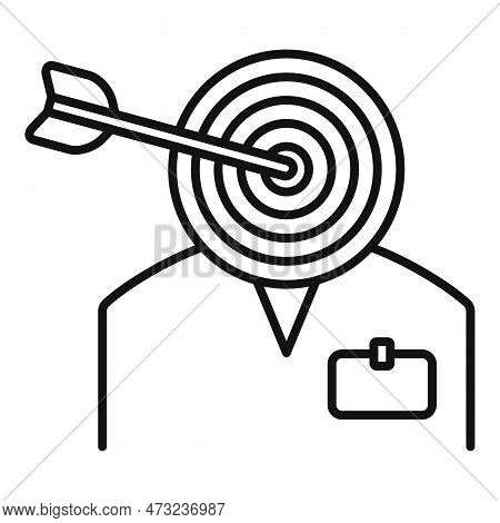 List Man Target Icon. Image & Photo (Free Trial) | Bigstock