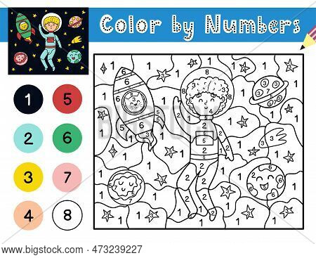 Color By Number Game Vector & Photo (Free Trial) | Bigstock