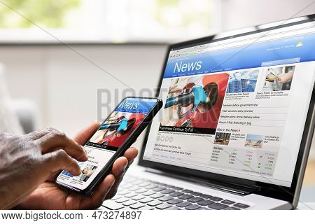 Watching Online News Image & Photo (Free Trial) | Bigstock