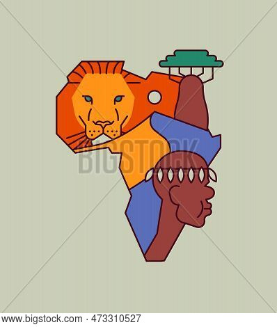 Africa Continent Vector & Photo (Free Trial) | Bigstock