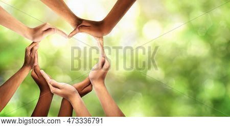 Unity Diversity Heart Image & Photo (Free Trial) | Bigstock