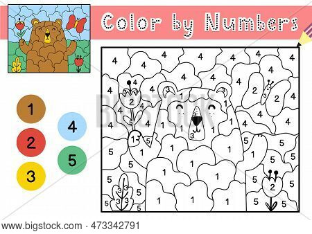 Color By Numbers Game Vector & Photo (Free Trial) | Bigstock