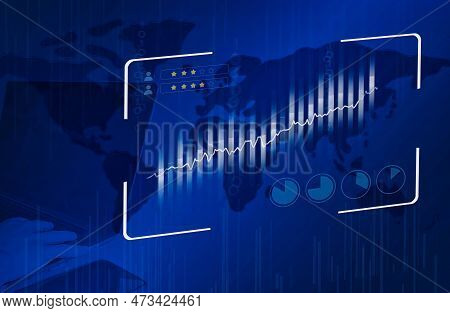 Gradual Climbing Chart Image & Photo (Free Trial) | Bigstock
