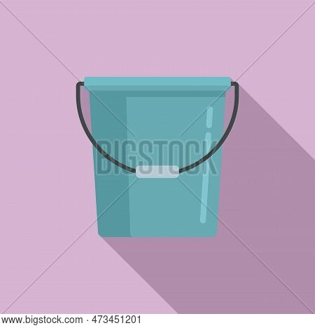 Farm Bucket Icon. Flat Image & Photo (Free Trial) | Bigstock