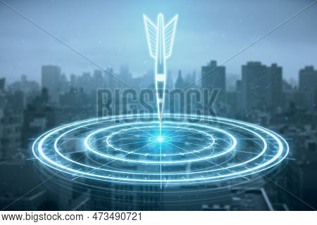 Digital Bullseye Aim Image & Photo (Free Trial) | Bigstock