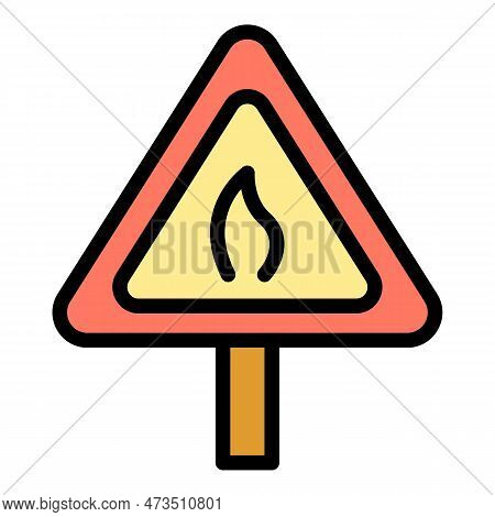 Ban Burning Icon. Vector & Photo (Free Trial) | Bigstock