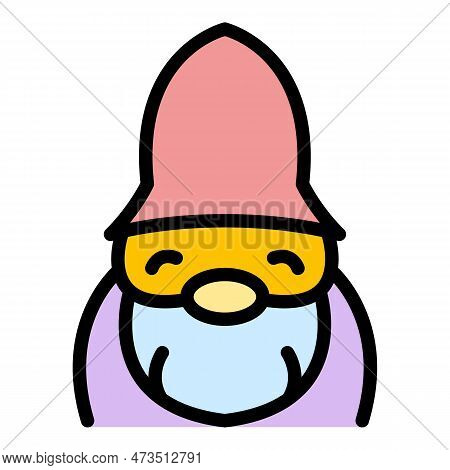 Dwarf Icon. Outline Vector & Photo (Free Trial) | Bigstock