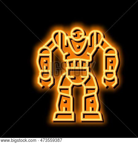 Cyborg Robot Neon Vector & Photo (Free Trial) | Bigstock