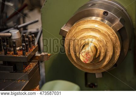 Closeup Scene Lathe Image & Photo (Free Trial) | Bigstock