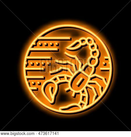Scorpion Zodiac Neon Vector & Photo (Free Trial) | Bigstock