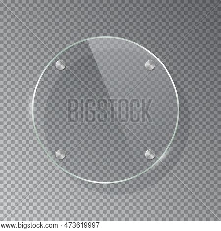Glass Circle Shape Vector & Photo (Free Trial) | Bigstock