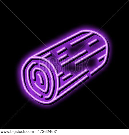 Log Wood Timber Neon Vector & Photo (Free Trial) | Bigstock