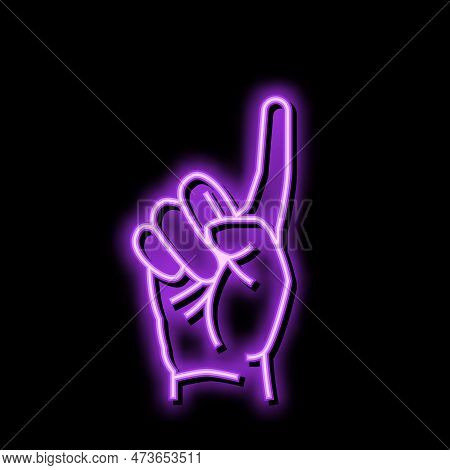 One Number Hand Vector & Photo (Free Trial) | Bigstock