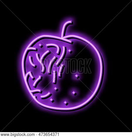 Apple Rotten Food Vector & Photo (Free Trial) | Bigstock