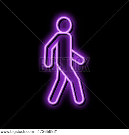 Walk Man Silhouette Vector & Photo (Free Trial) | Bigstock