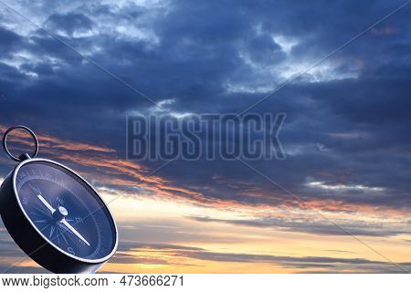 Round Compass On Image & Photo (Free Trial) | Bigstock